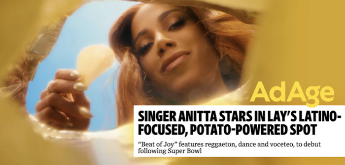 Lay's and Anitta Celebrate Joy of the Latino Community - THIRD EAR